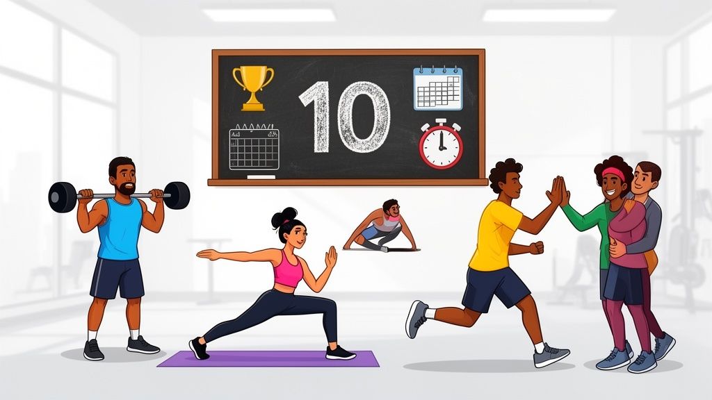 10 Game-Changing Group Fitness Challenge Ideas to Energize Your Gym in ...